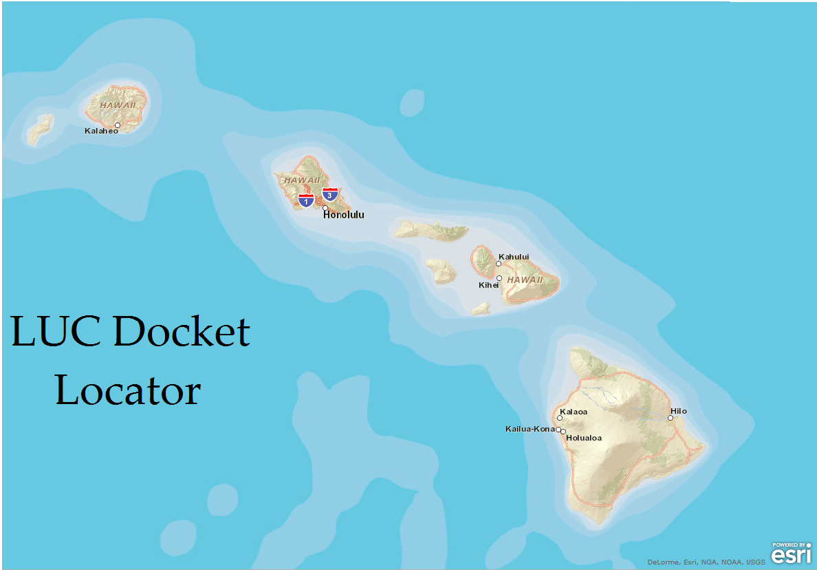 Land Use Commission | State of Hawaiʻi Land Use District Boundaries Maps